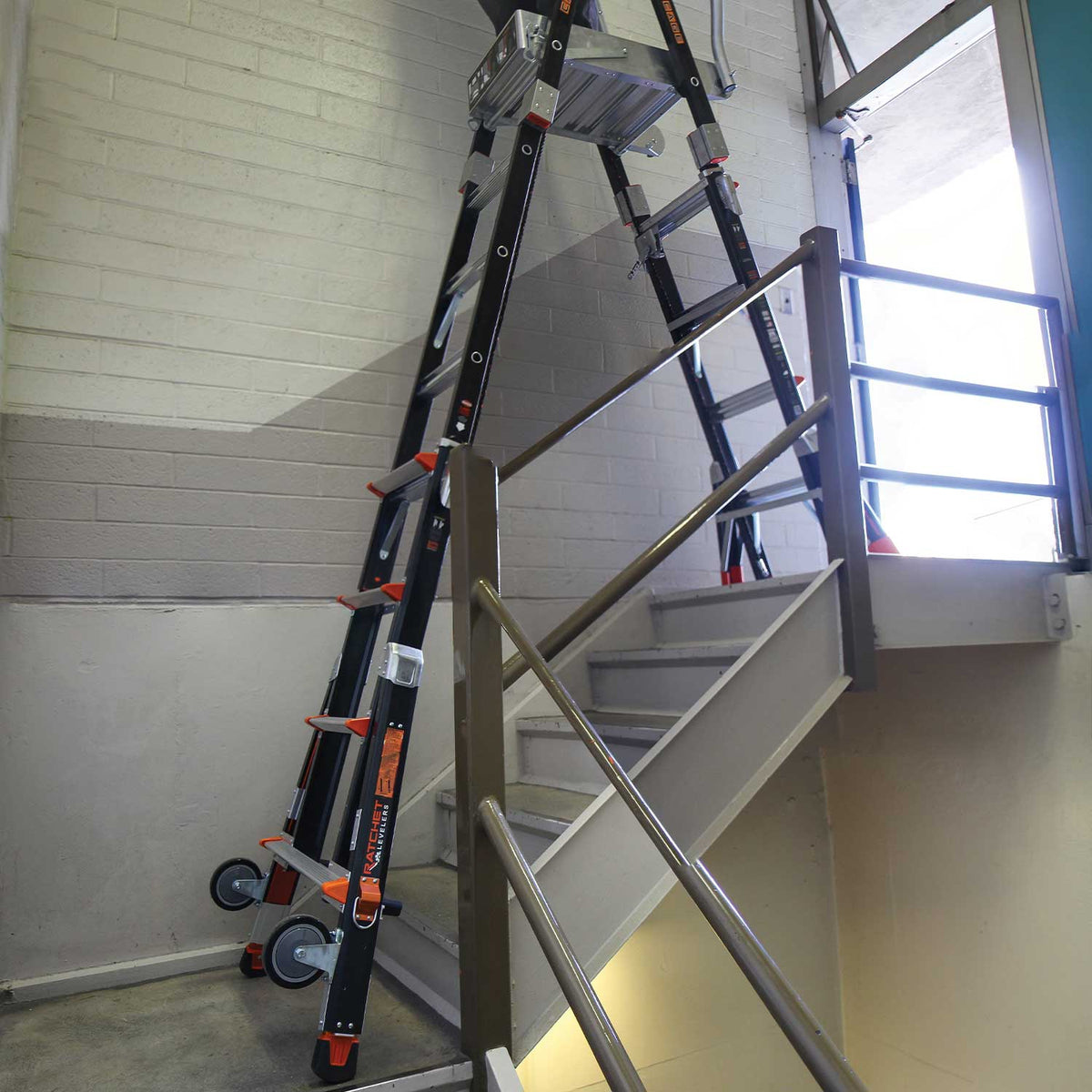 Little Giant Ladders | Compact Safety Cage | Ladder Safety Cage