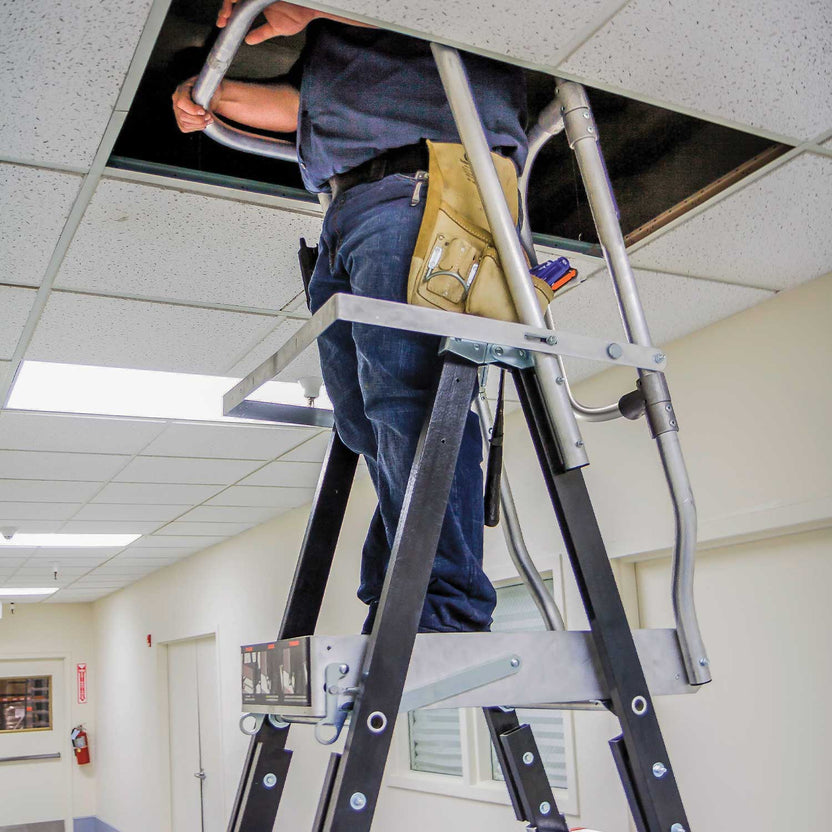 Little Giant Ladders | Compact Safety Cage | Ladder Safety Cage