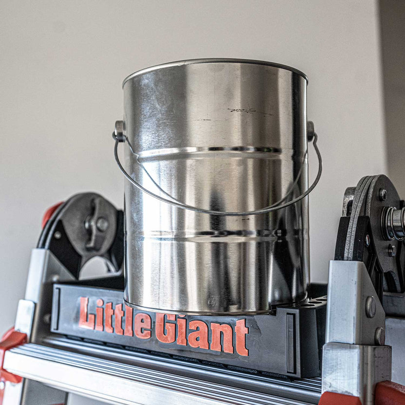 Articulating Ladder Tool Tray